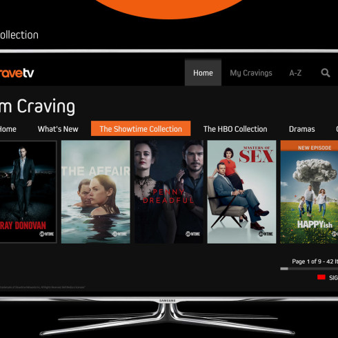 CraveTV Now Available on Samsung Smart TVs and Connected Blu-ray - Bell ...