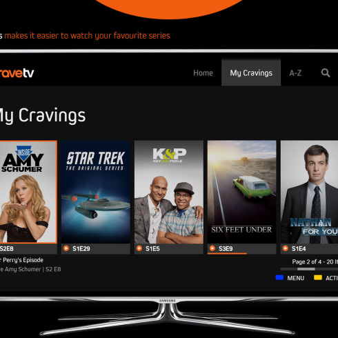 CraveTV Now Available on Samsung Smart TVs and Connected Blu-ray - Bell ...