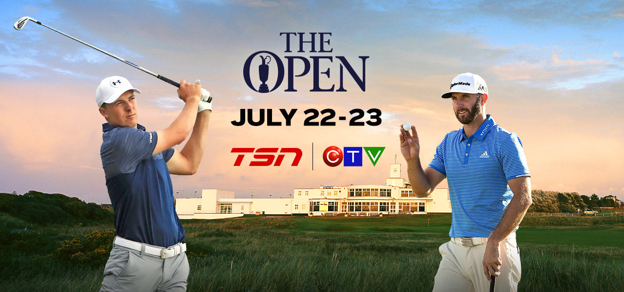 CTV and TSN Air Live Coverage of Final Rounds of the 146th OPEN ...