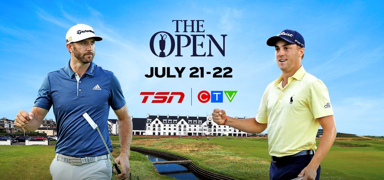 CTV and TSN Deliver Live Coverage of Final Rounds of Golf’s 147th OPEN ...
