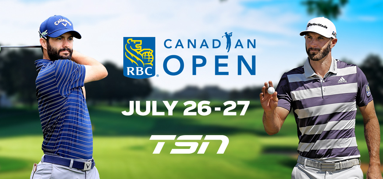 TSN Delivers Early Round Coverage of the RBC CANADIAN OPEN, Beginning ...