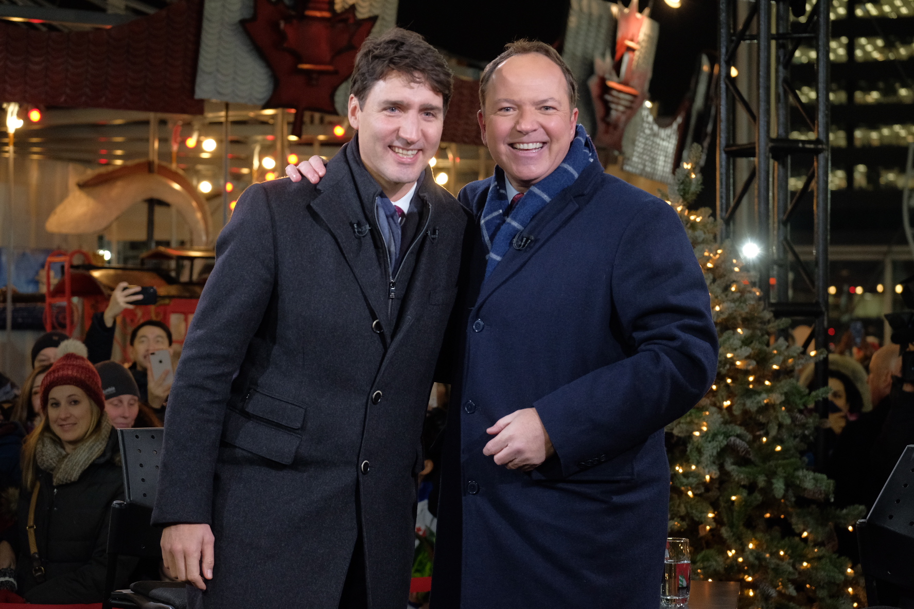 Prime Minister Justin Trudeau Helps Build CTV Toronto’s TOY MOUNTAIN on ...