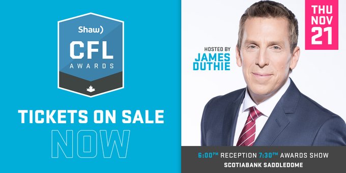 This Just In: TSN'S JAMES DUTHIE RETURNS TO HOST SHAW CFL AWARDS - Bell ...