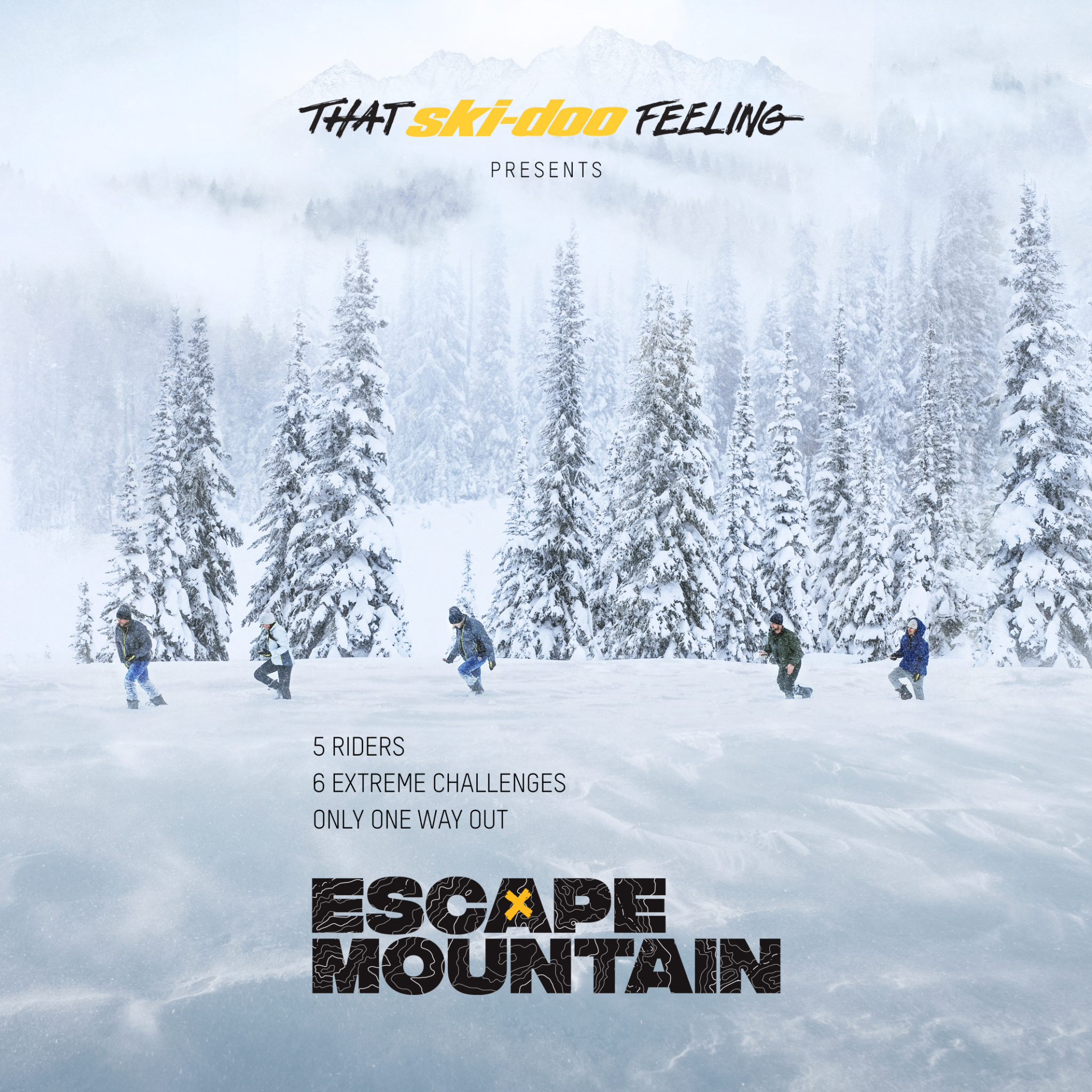 Discovery Teams with Ski-Doo to Deliver ESCAPE MOUNTAIN Across Multiple ...