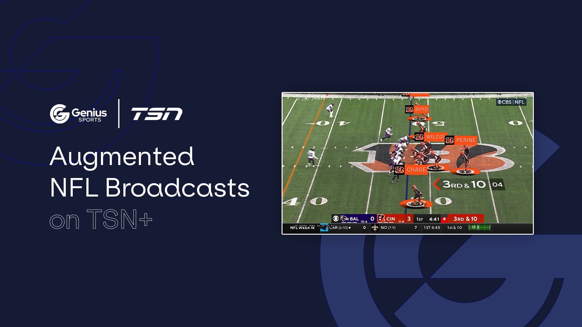 TSN and Genius Sports Partner to Deliver Inaugural Augmented NFL ...