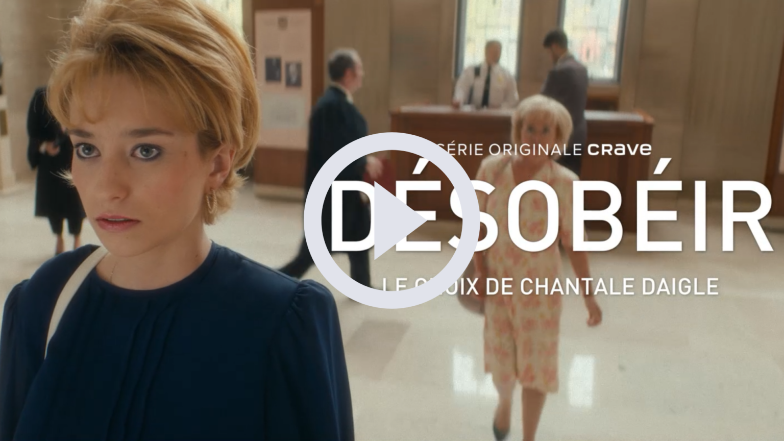 Les premières images de la série originale Crave DÉSOBÉIR : LE CHOIX DE ...