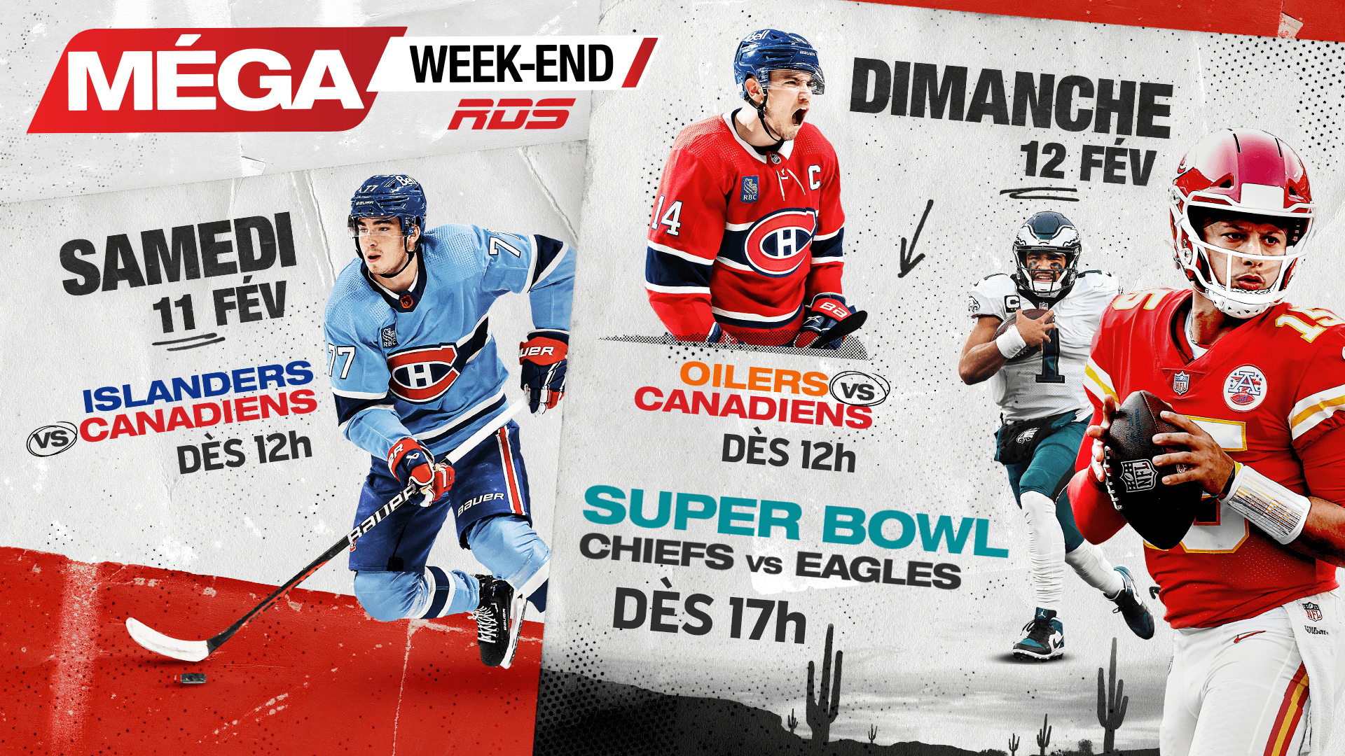 Le MÉGA WEEK-END du SUPER BOWL LVII à RDS - Bell Media