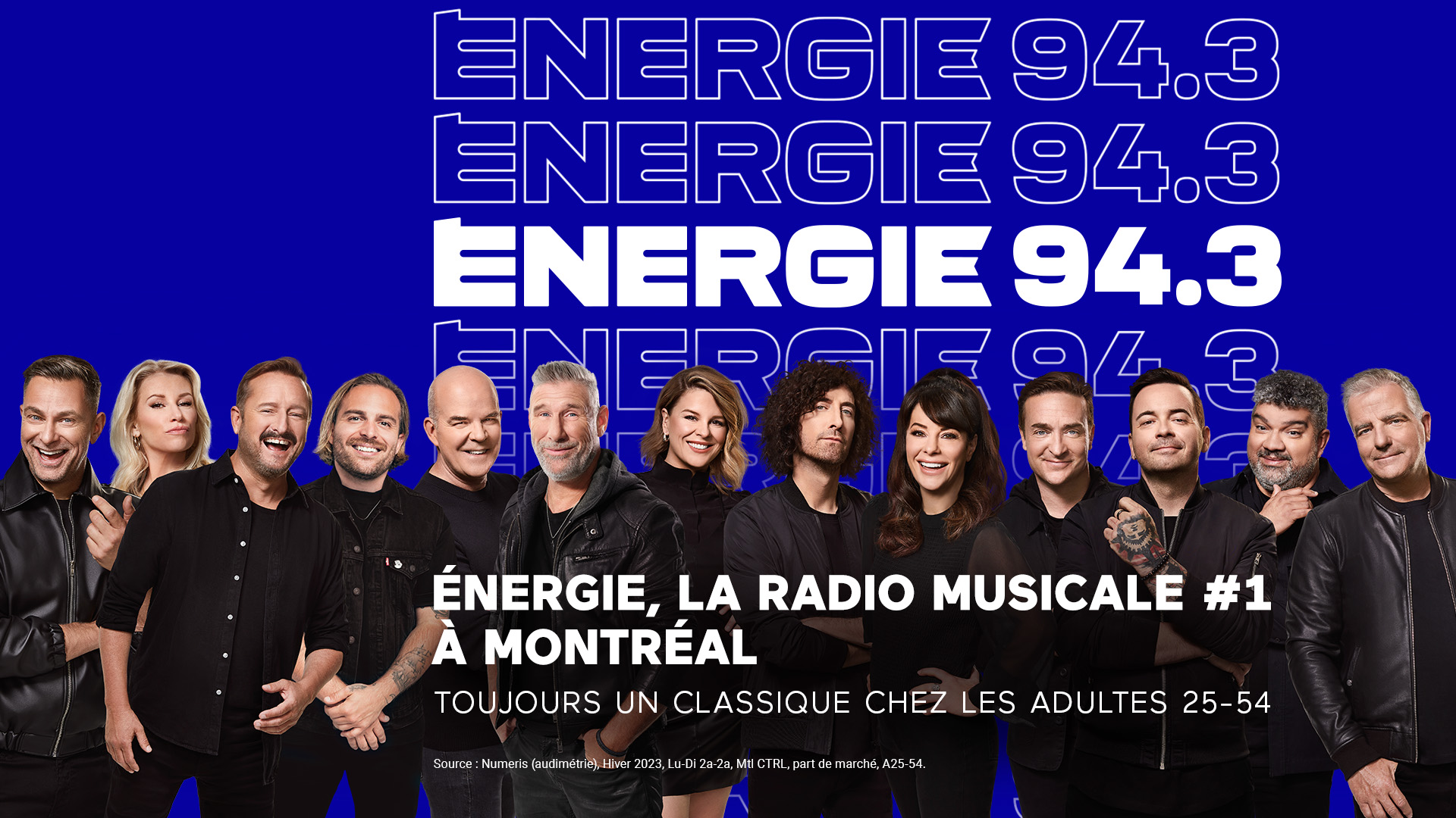 Une première depuis 5 ans ! ÉNERGIE 94.3 et 107.3 Rouge au sommet des ...