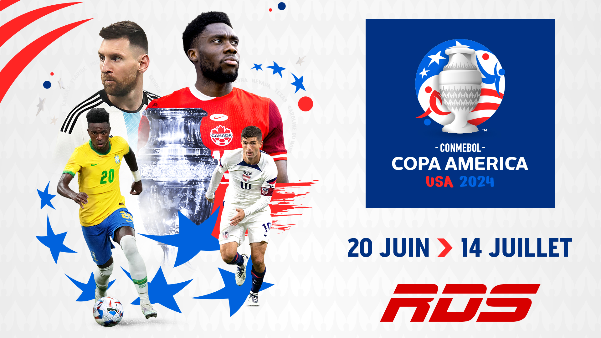 La COPA AMÉRICA 2024 DE LA CONMEBOL se joue sur RDS - Bell Media