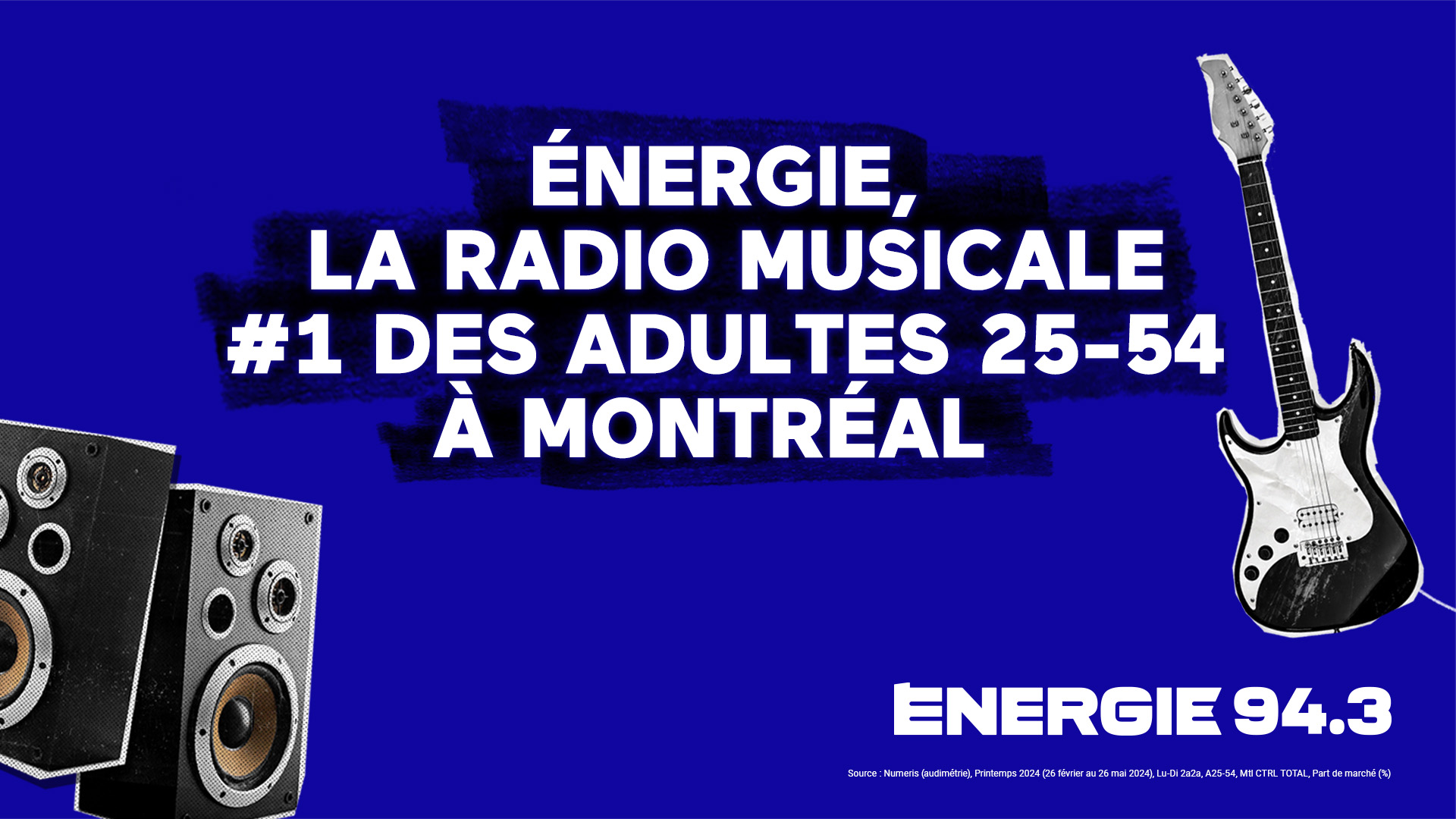 ÉNERGIE et Rouge FM en tête des radios musicales à Montréal - Bell Media