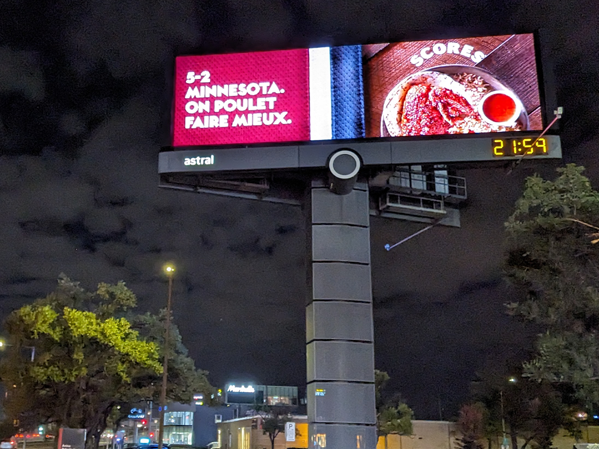 Scores présente le score - Bell Media