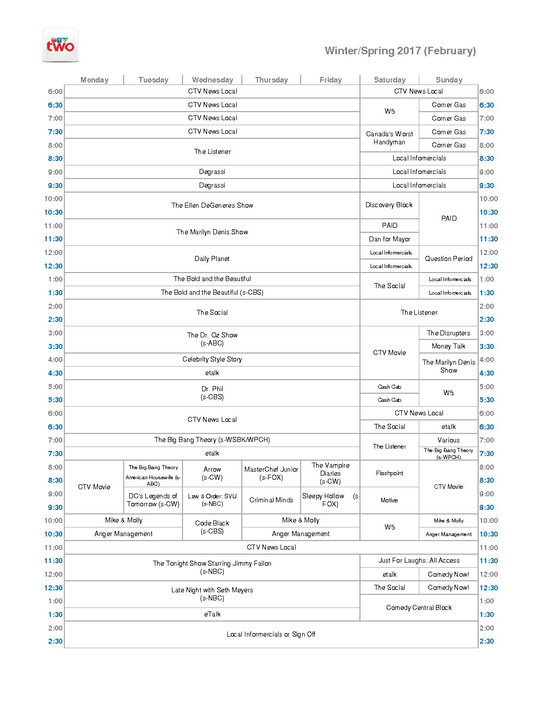 CTV Two – Bell Media
